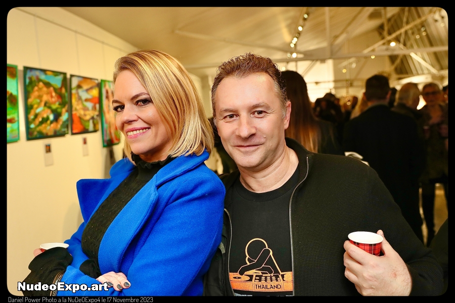 2nd vernissage de NudeoExpo - Les photos People de Daniel Power - NudeOExpo